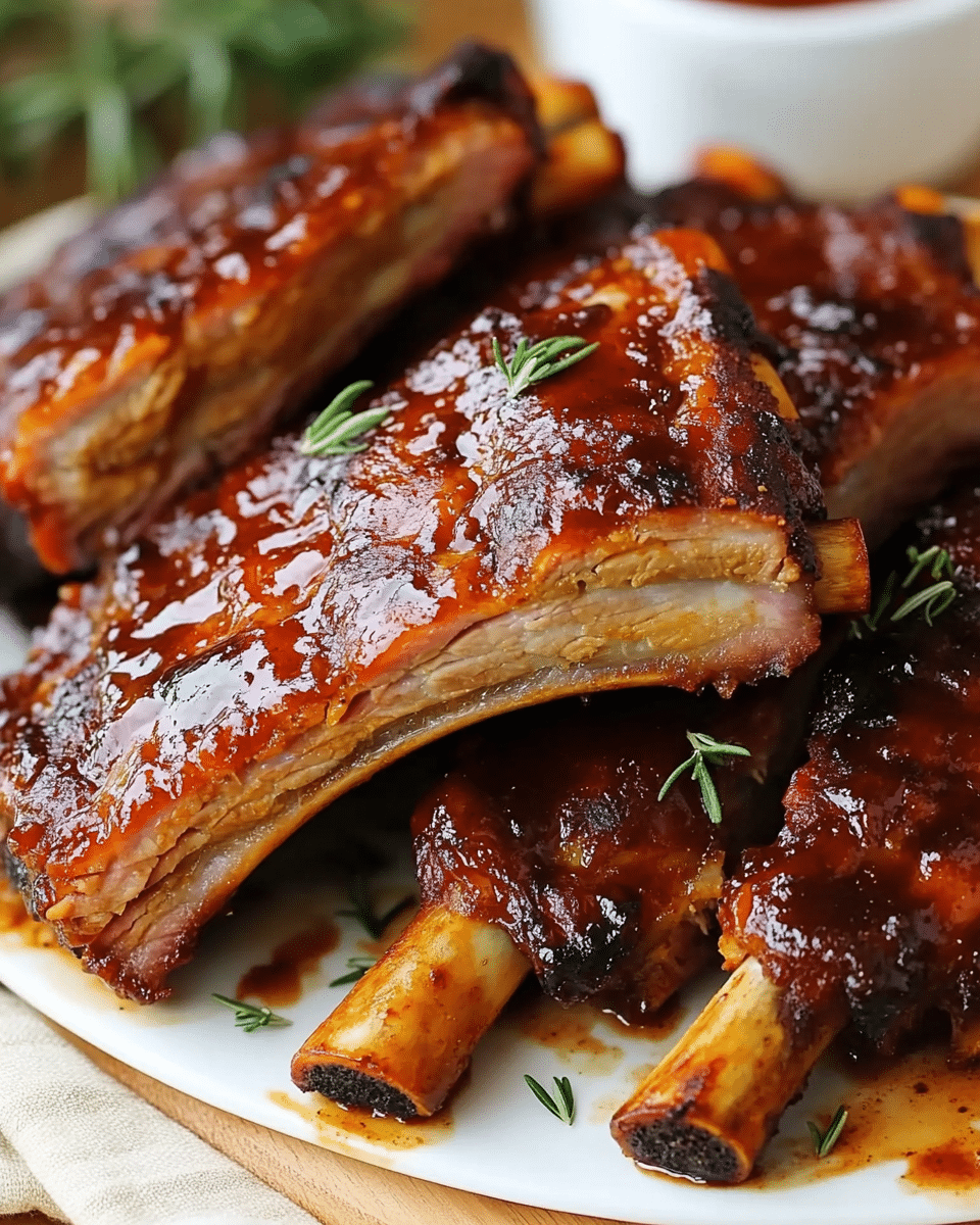 Tender Oven Baked Ribs - Sophia Recipes