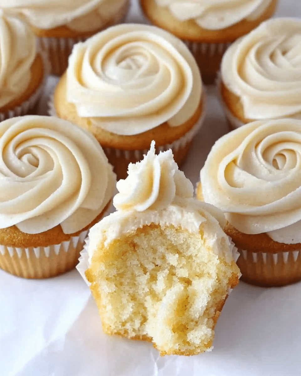 Vanilla Brown Butter Cupcakes - Sophia Recipes