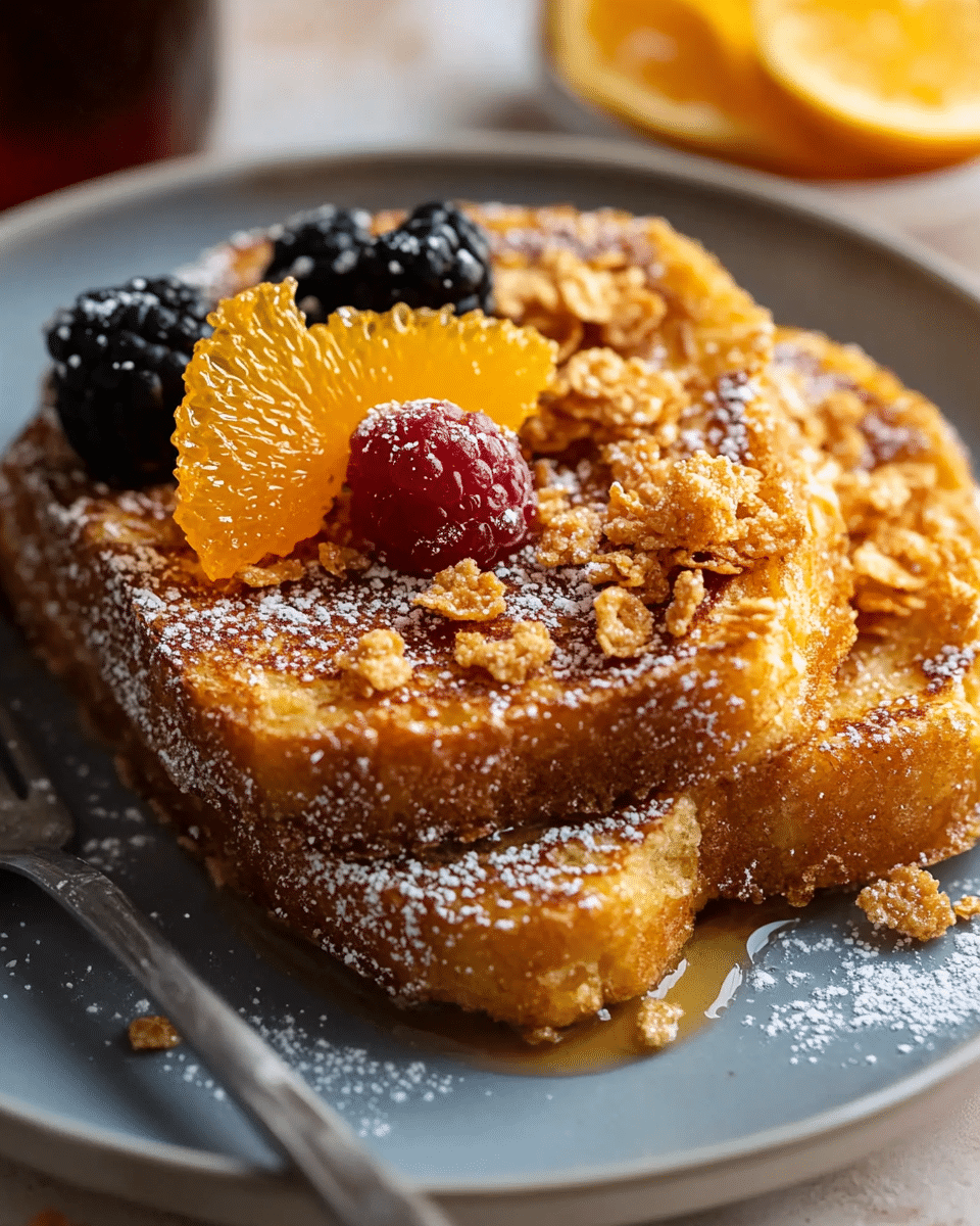 Crunchy French Toast - Sophia Recipes