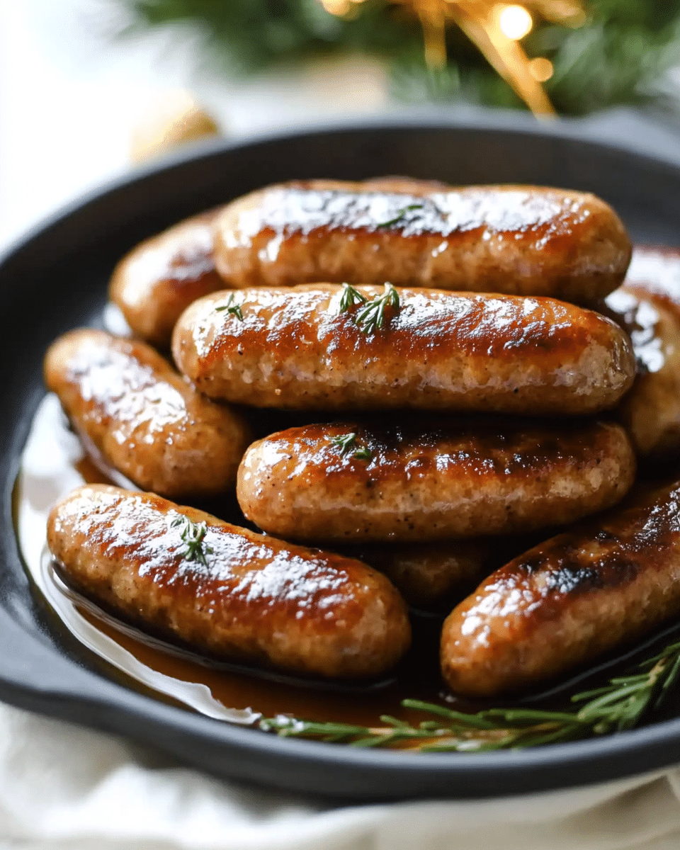 Maple Sausage - Sophia Recipes