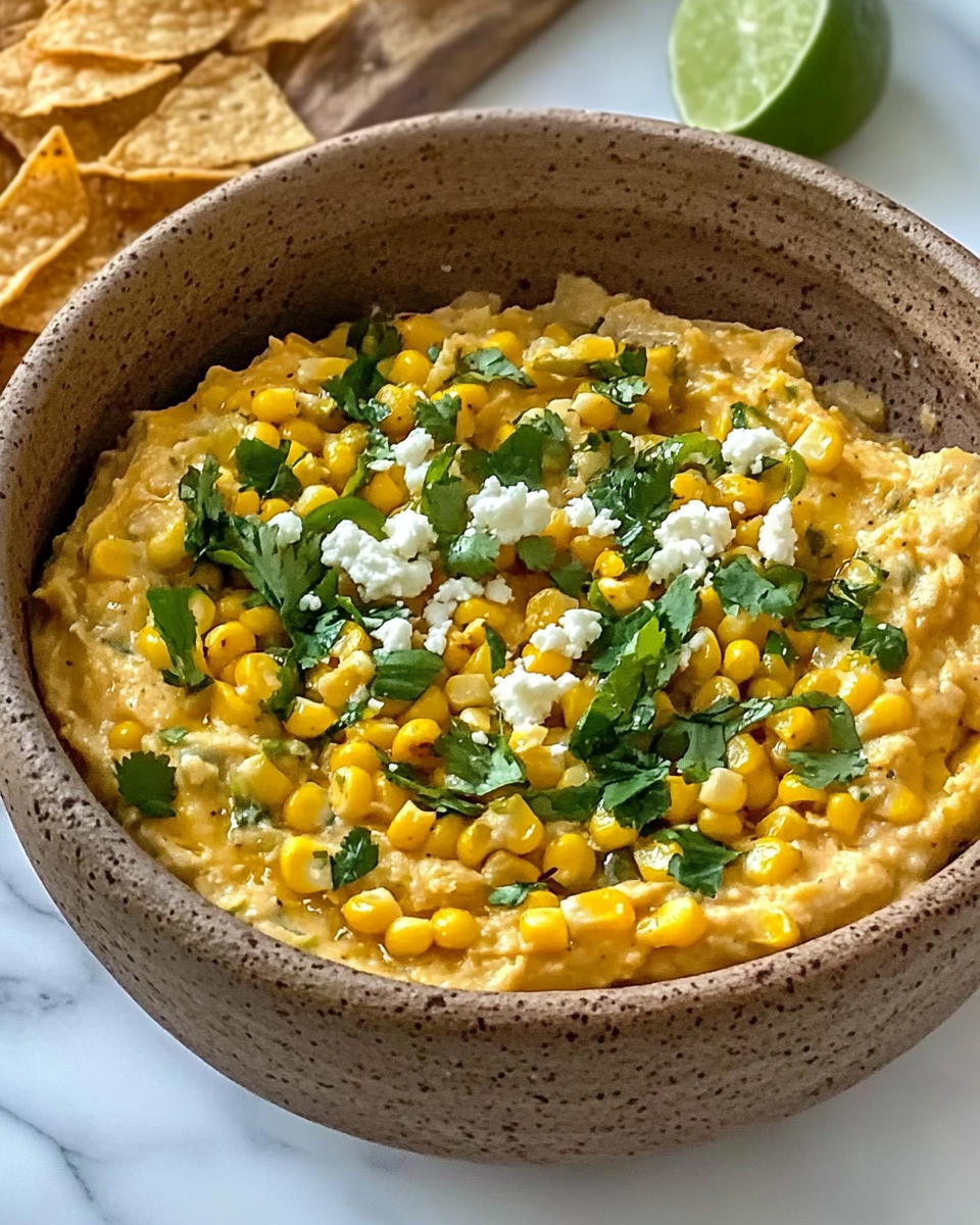 Vegan Fire-Roasted Corn Dip - Sophia Recipes