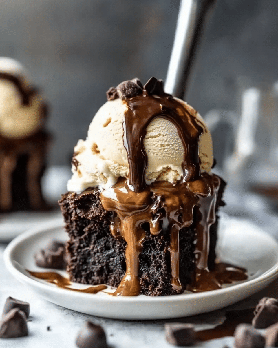 Chocolate Espresso Brownie Sundaes - Sophia Recipes