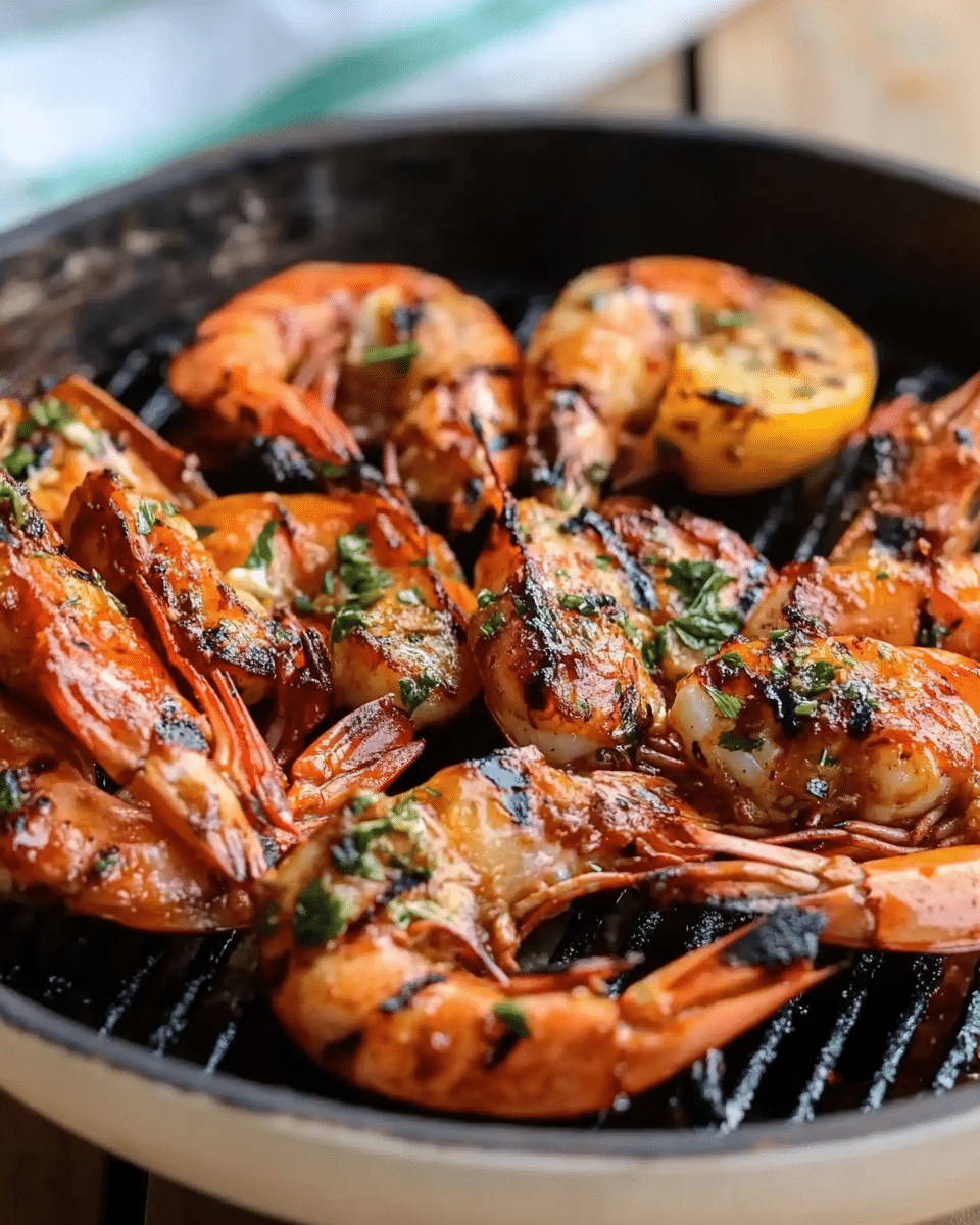 BBQ Prawns - Sophia Recipes