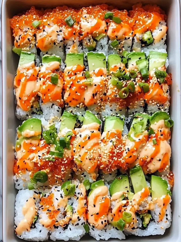 Easy Sushi Bake: A Fun Twist on Homemade Sushi Night - Sophia Recipes