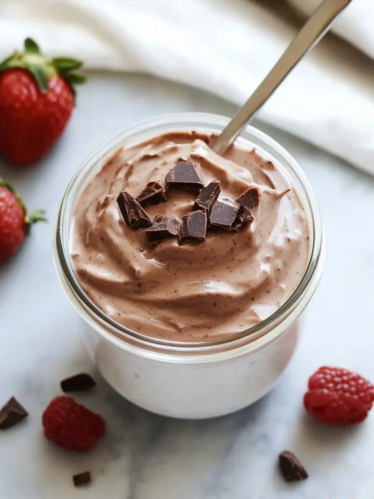 Decadent Chocolate Greek Yogurt: Guilt-Free Indulgence - Sophia Recipes